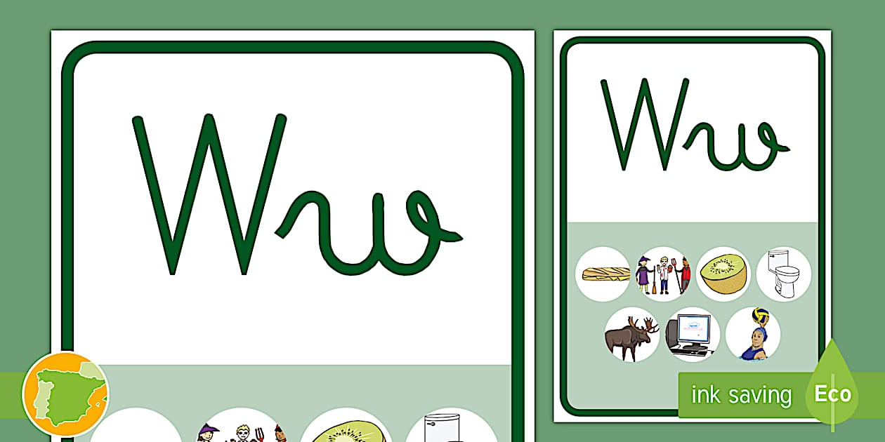 Póster: La W