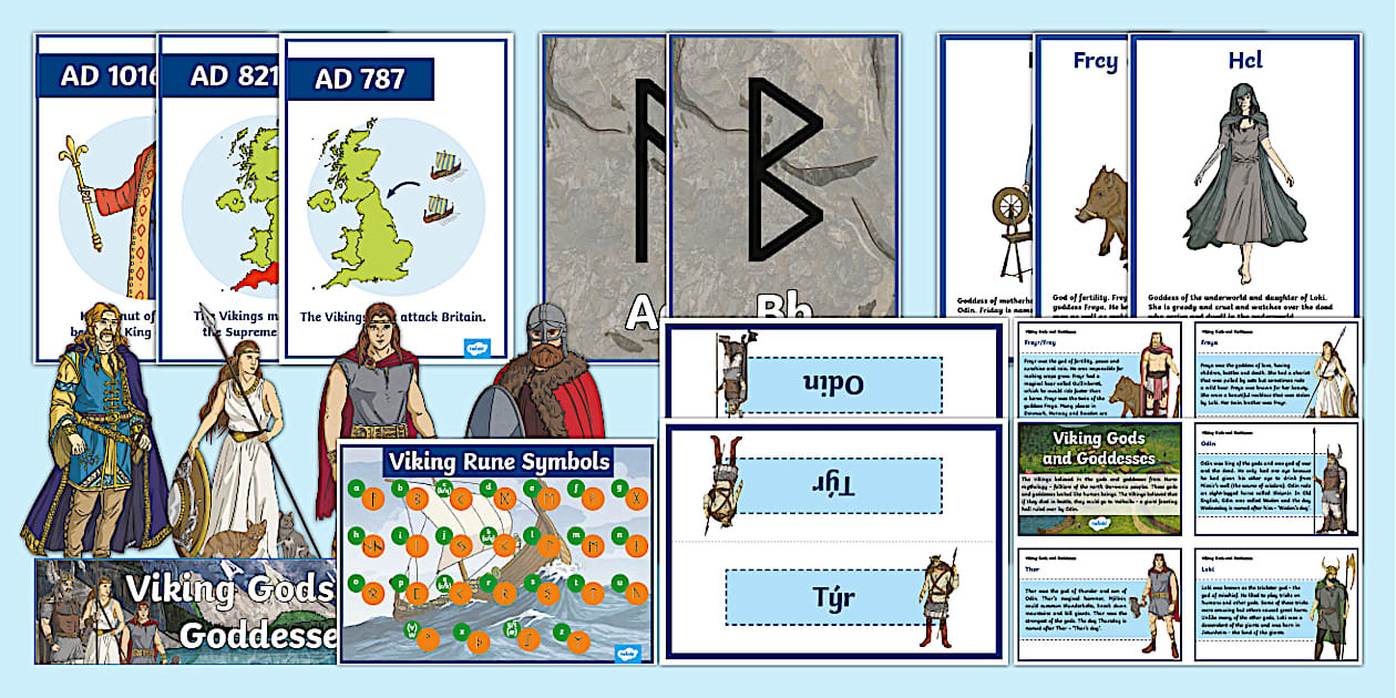 The Vikings Display Pack (teacher made) - Twinkl