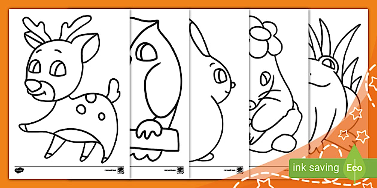 My First Woodland Colouring Pack (Teacher-Made) - Twinkl