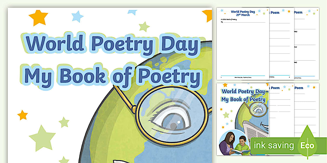 World Poetry Day - My Book of Poetry (Hecho por educadores)