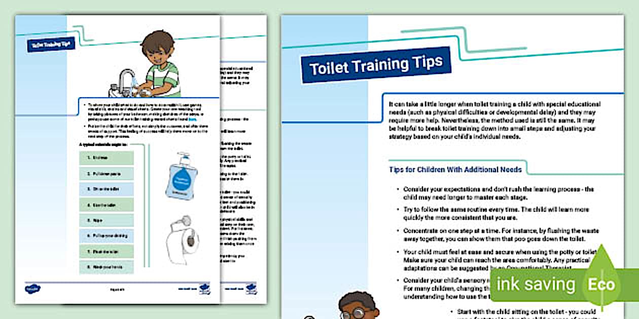 SEND: Toilet Training Tips (teacher made) - Twinkl