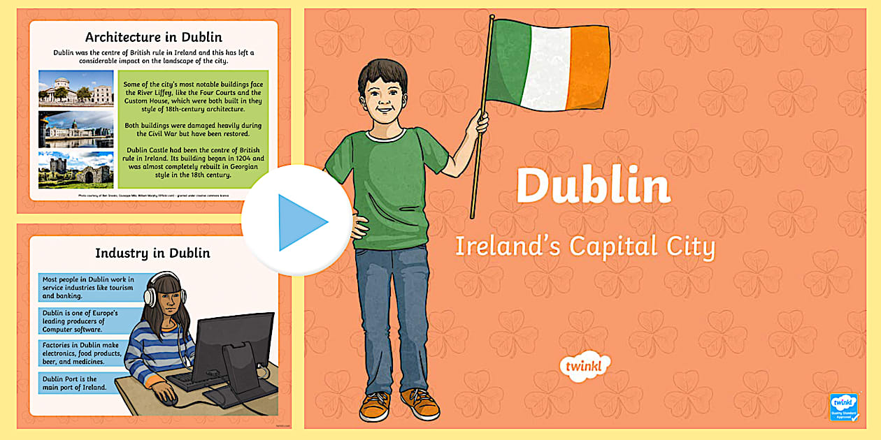 Dublin PowerPoint (صُمم من قبل مُختصّين)