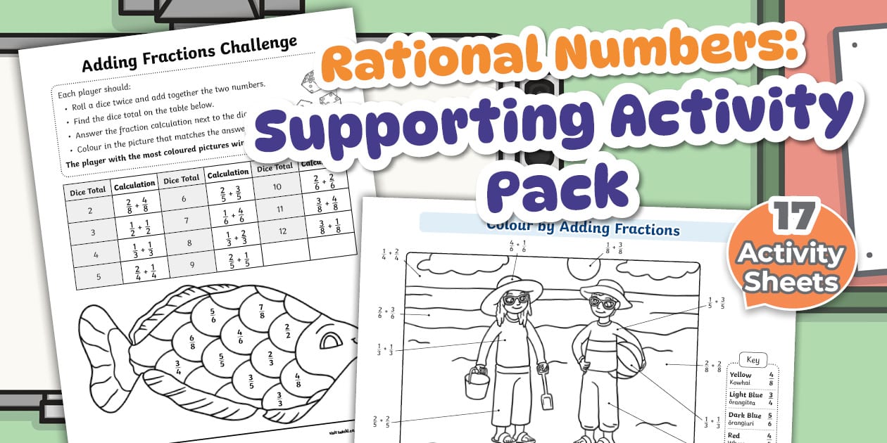Ph1: Adding & Subtracting Fractions Supporting Activity Pack
