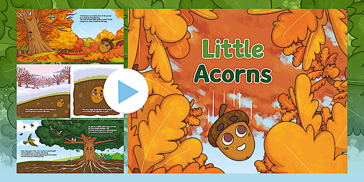 Little Acorns Story PowerPoint (teacher made) - Twinkl