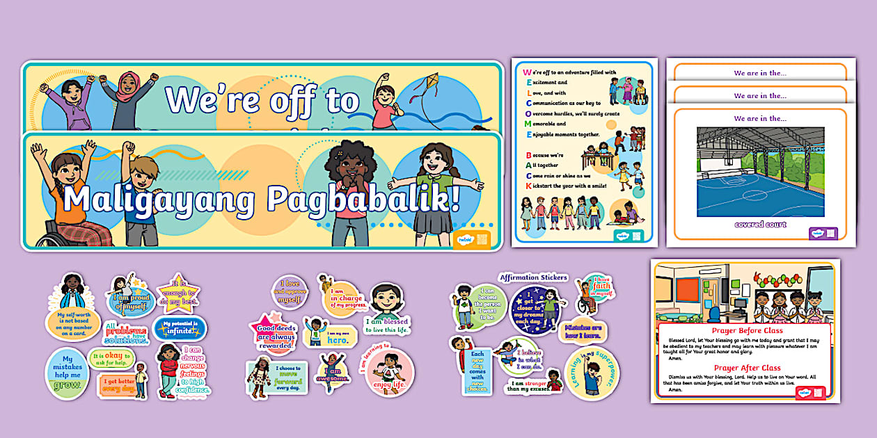 Back-to-School Classroom Display Pack | Grade 1 | Twinkl