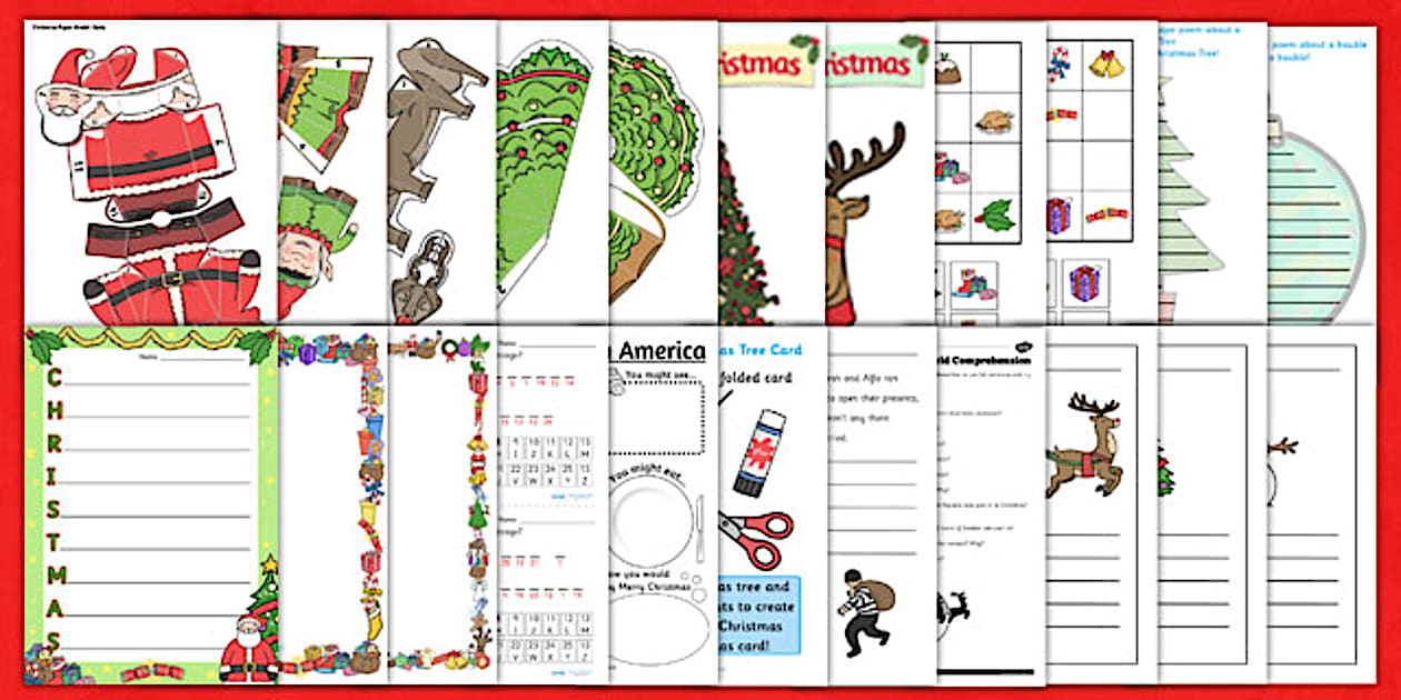 Christmas Activities Pack | Teaching Resources - Twinkl