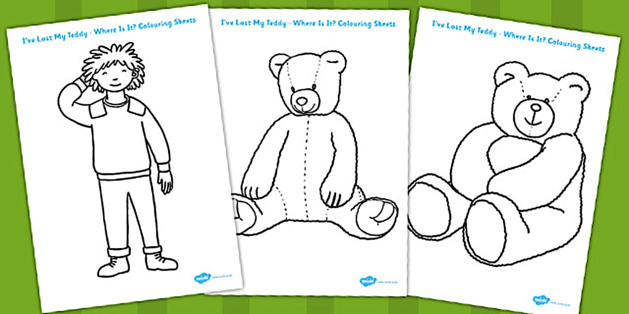 Ive Lost My Teddy Where Is It Small World Background