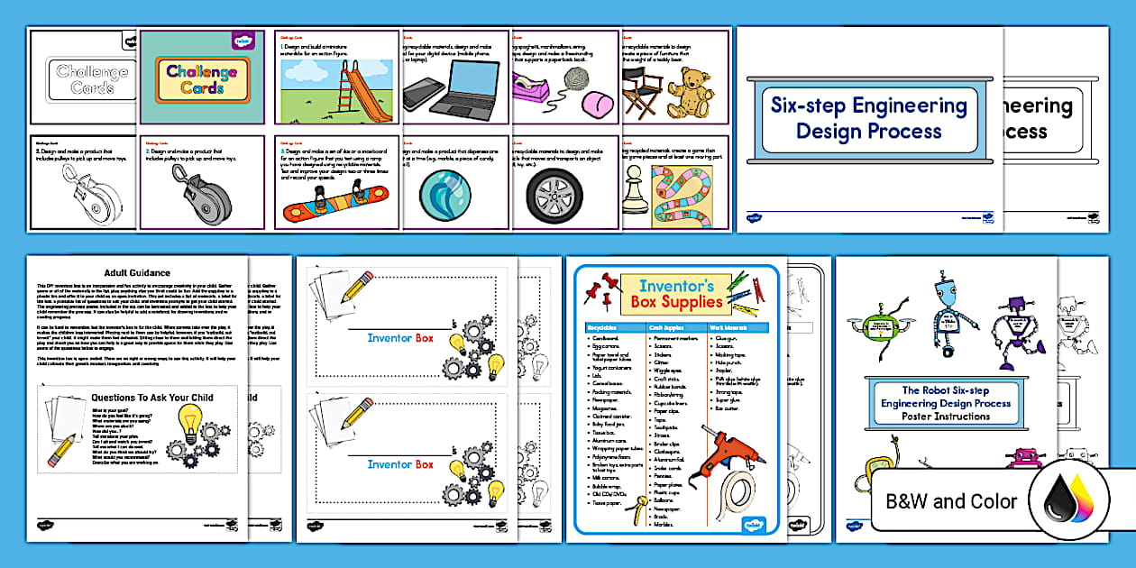 Create Your Own Inventor's Box (teacher made) - Twinkl