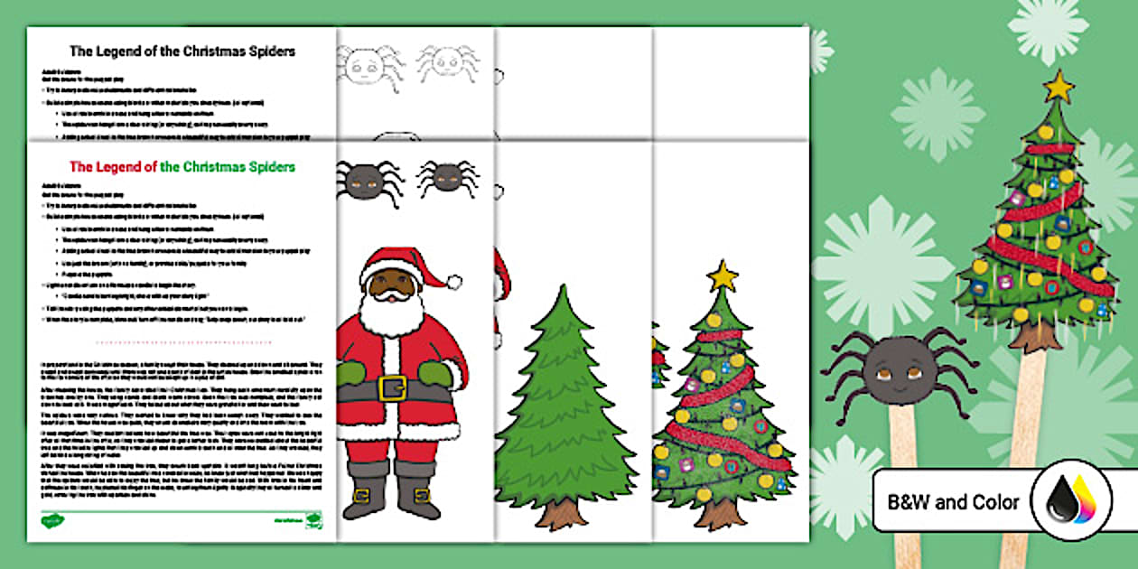 Legend of the Christmas Spider Story | ELA | Twinkl USA