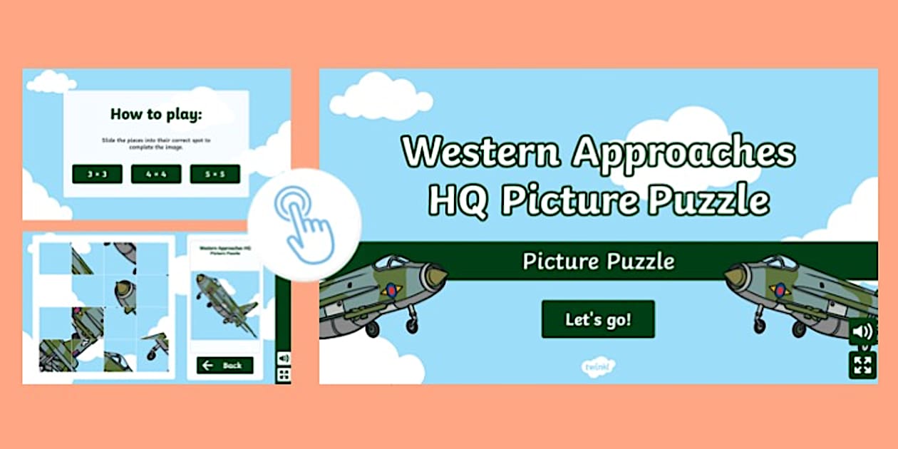 Western Approaches HQ Picture Puzzle (teacher made) - Twinkl
