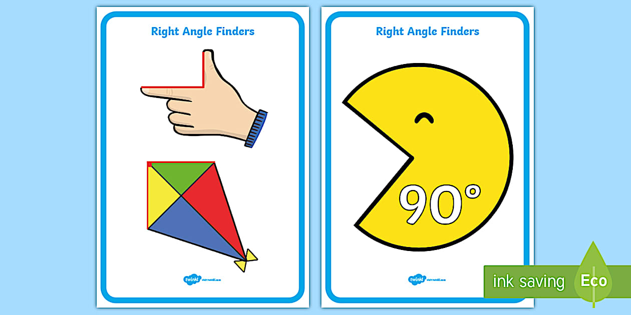Right Angle Finders (teacher made) - Twinkl