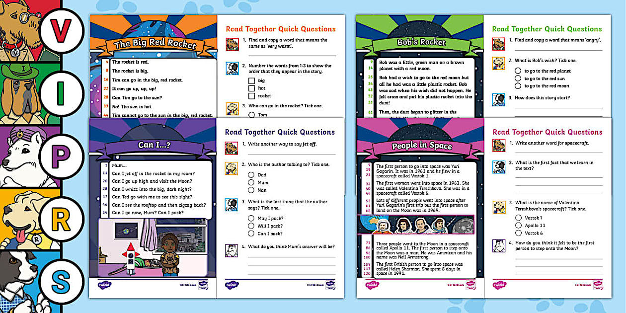 Phonetically-Decodable Reads: Journey to Space (Phases 2-5)