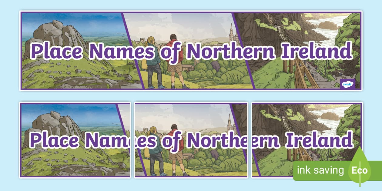 Place Names of Northern Ireland Display Banner