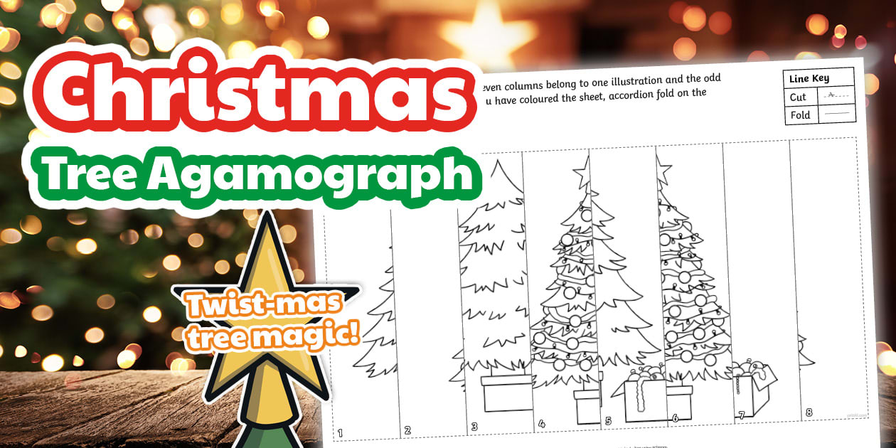 Christmas Tree Agamograph