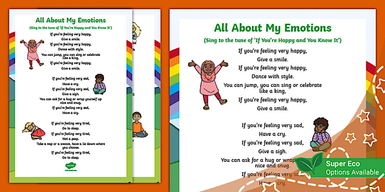 Leballing Emotions Song Activity | Parents Teaching Support