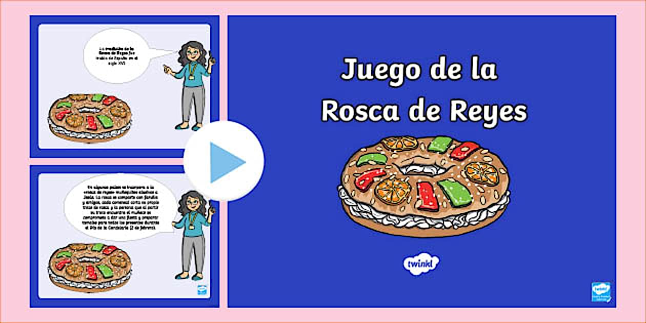 PowerPoint: juego de la rosca de Reyes