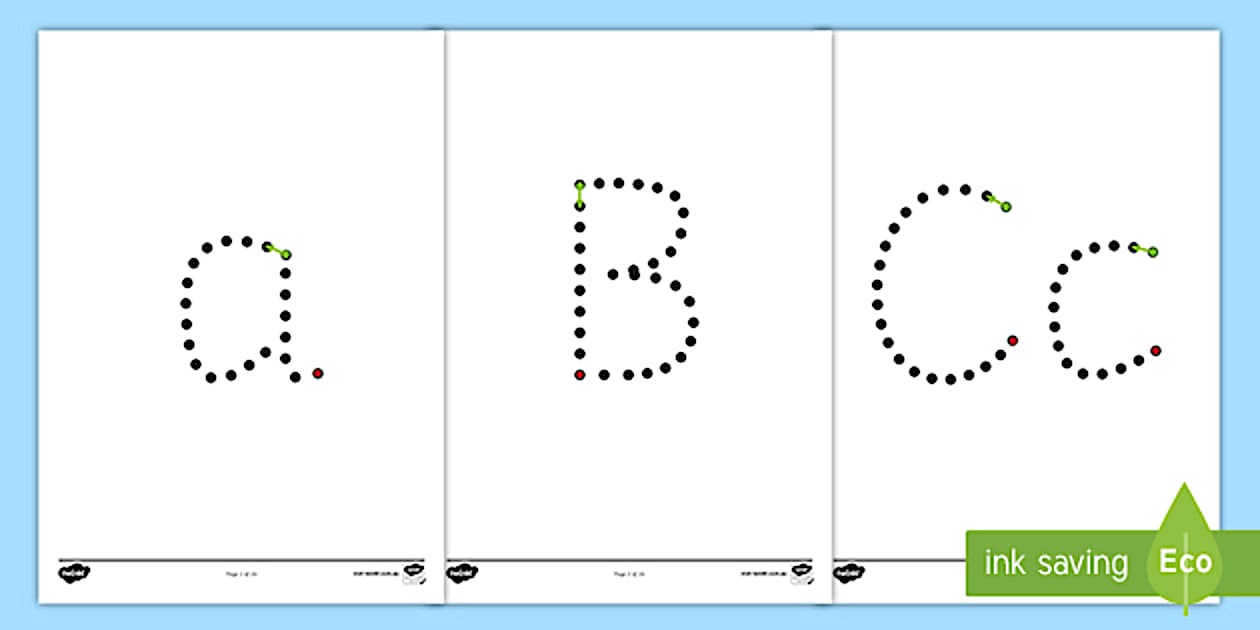 VIC Foundation Alphabet Tracing Worksheets (teacher made)