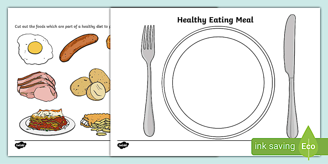 Healthy Eating Meal Activity (teacher made) - Twinkl