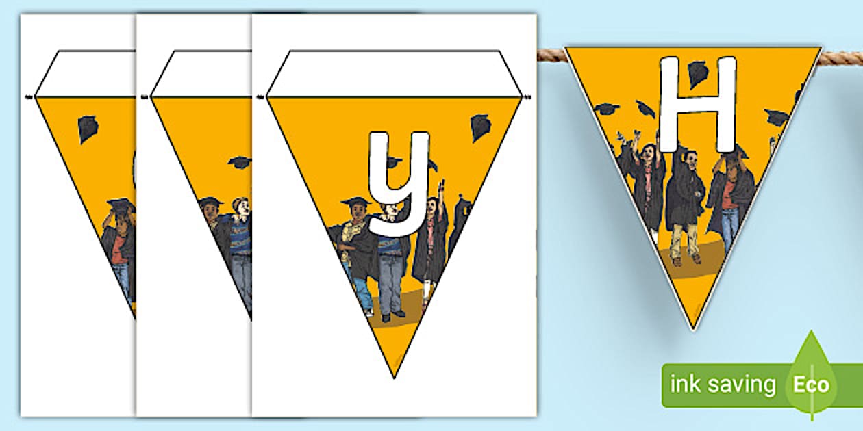 Happy Graduation Bunting | Twinkl Themed Bunting - Twinkl