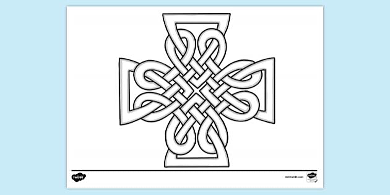 Celtic Colouring | Colouring Sheets (teacher made) - Twinkl