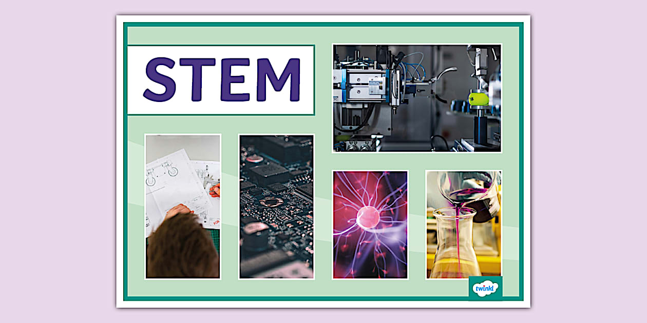 STEM Photo Display Poster (teacher made) - Twinkl