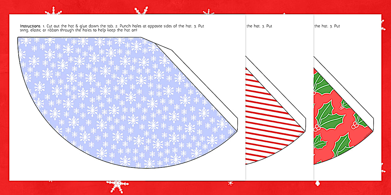 Christmas Dinner Party Hats