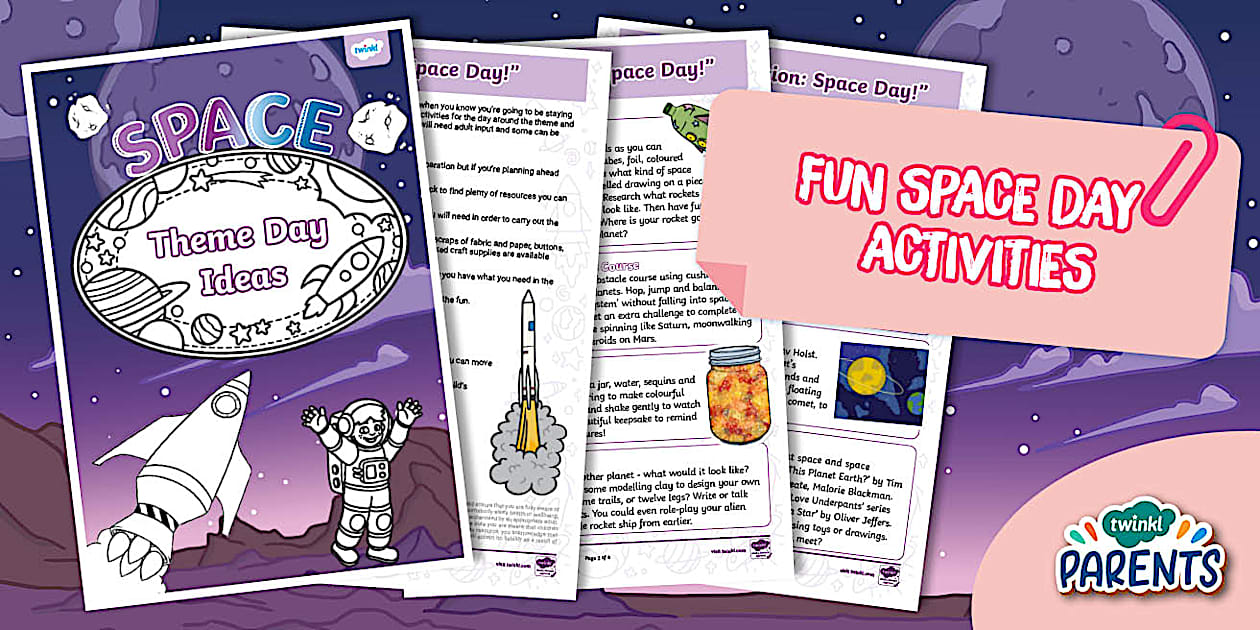 Space Theme Day Ideas