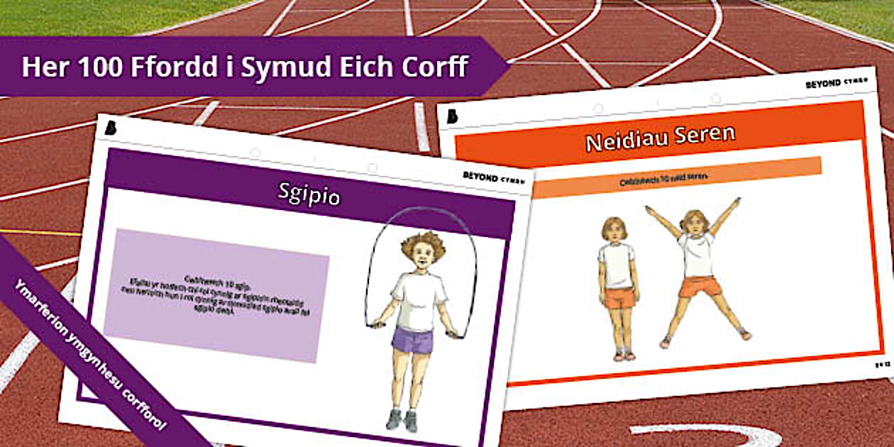 Her 100 Ffordd i Symud Eich Corff