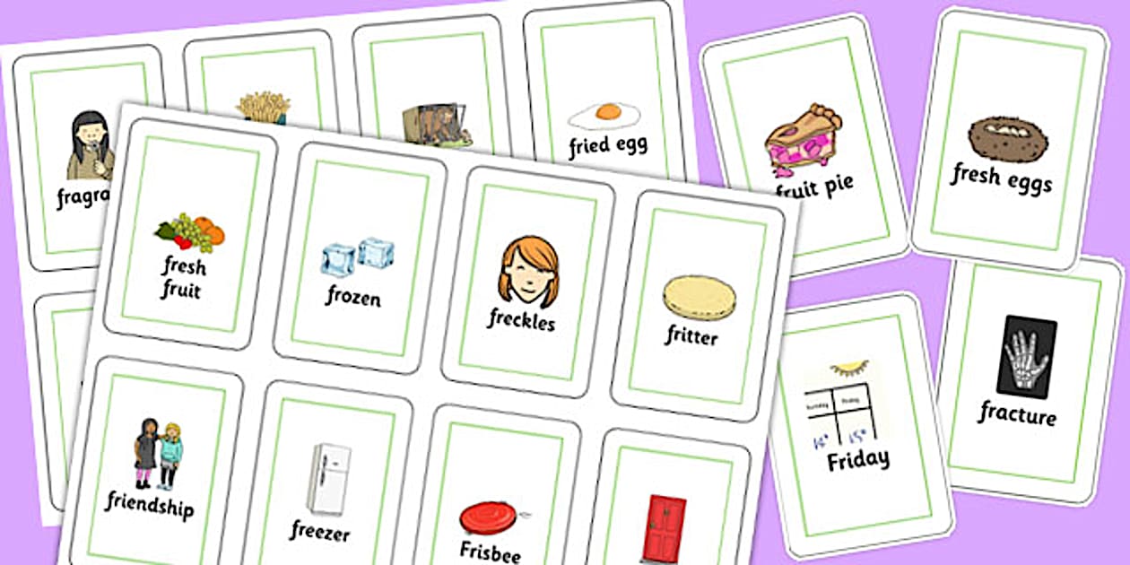 Cursive Two Syllable FR Flash Cards (teacher made) - Twinkl