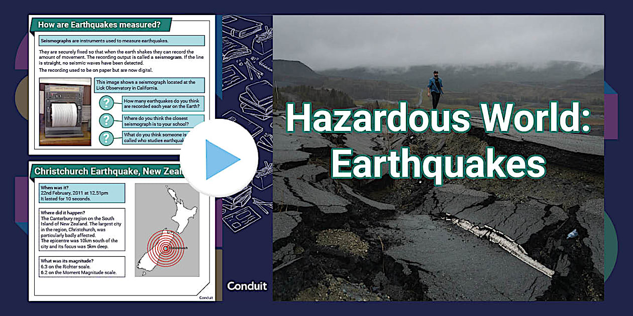 Hazardous Earthquakes PowerPoint | Twinkl Resources - Twinkl