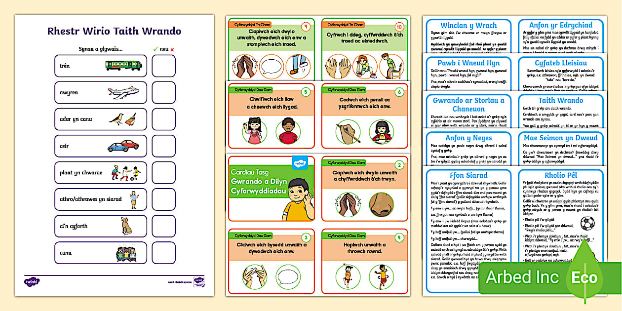 Pecyn Adnoddau Gwrando a Chanolbwyntio ADCG (ADHD) - Twinkl