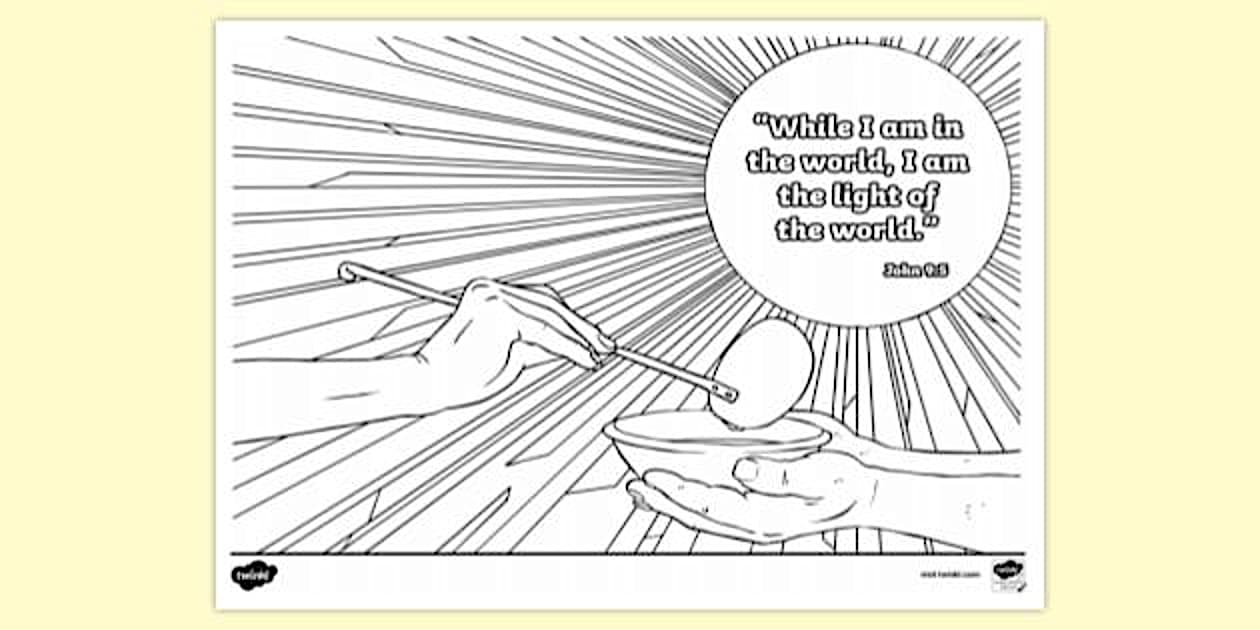 Free Bible Verse Colouring Page | Colouring Sheets - Twinkl