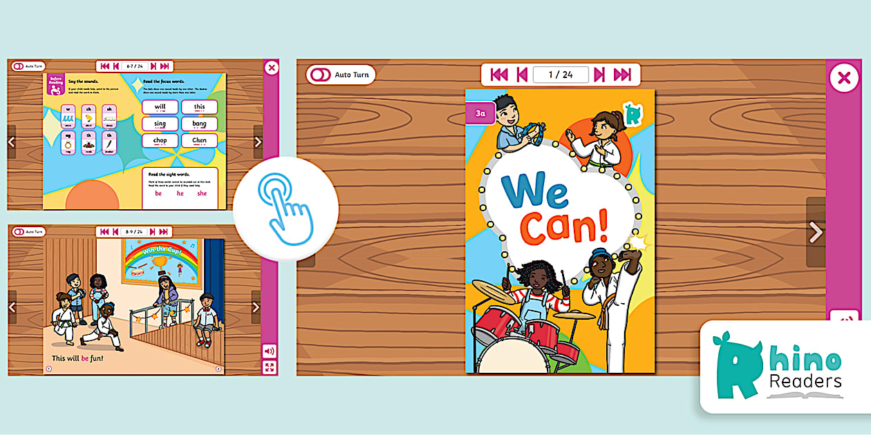 Level 3a Decodable Readers: We Can! (teacher made) - Twinkl