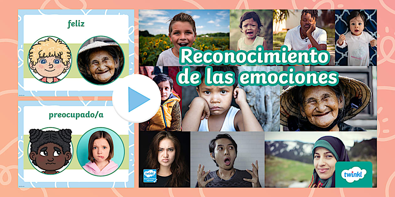 PowerPoint: Reconocimiento de las emociones (teacher made)