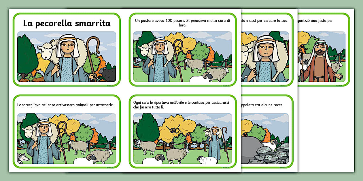 La pecorella smarrita (Teacher-Made) - Twinkl