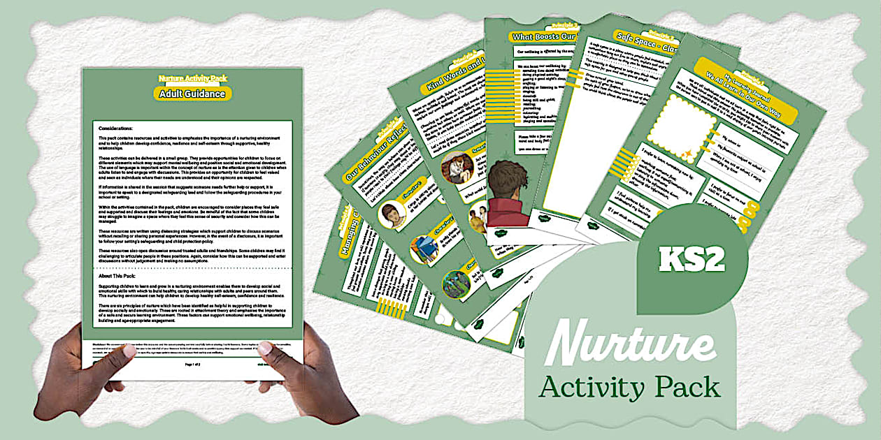 KS2 Nurture Activity Pack