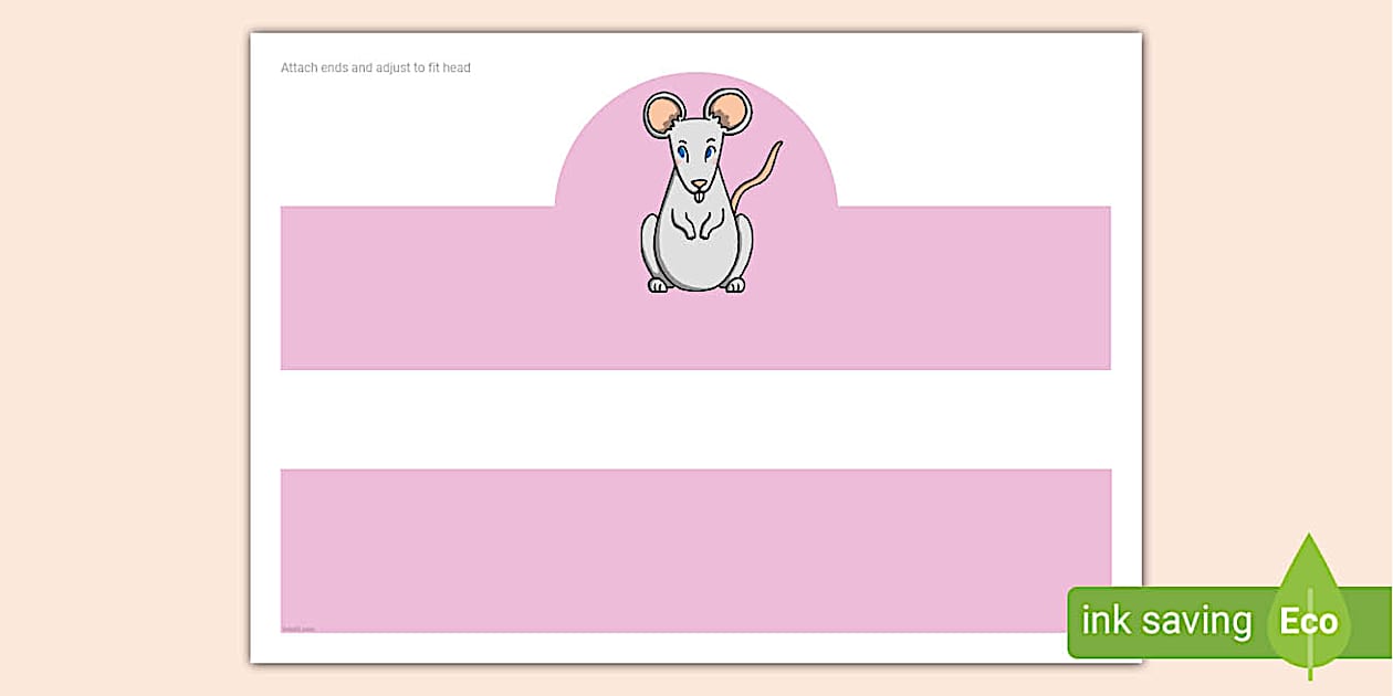 Rat Role-Play Headband - Twinkl - EYFS (teacher made)
