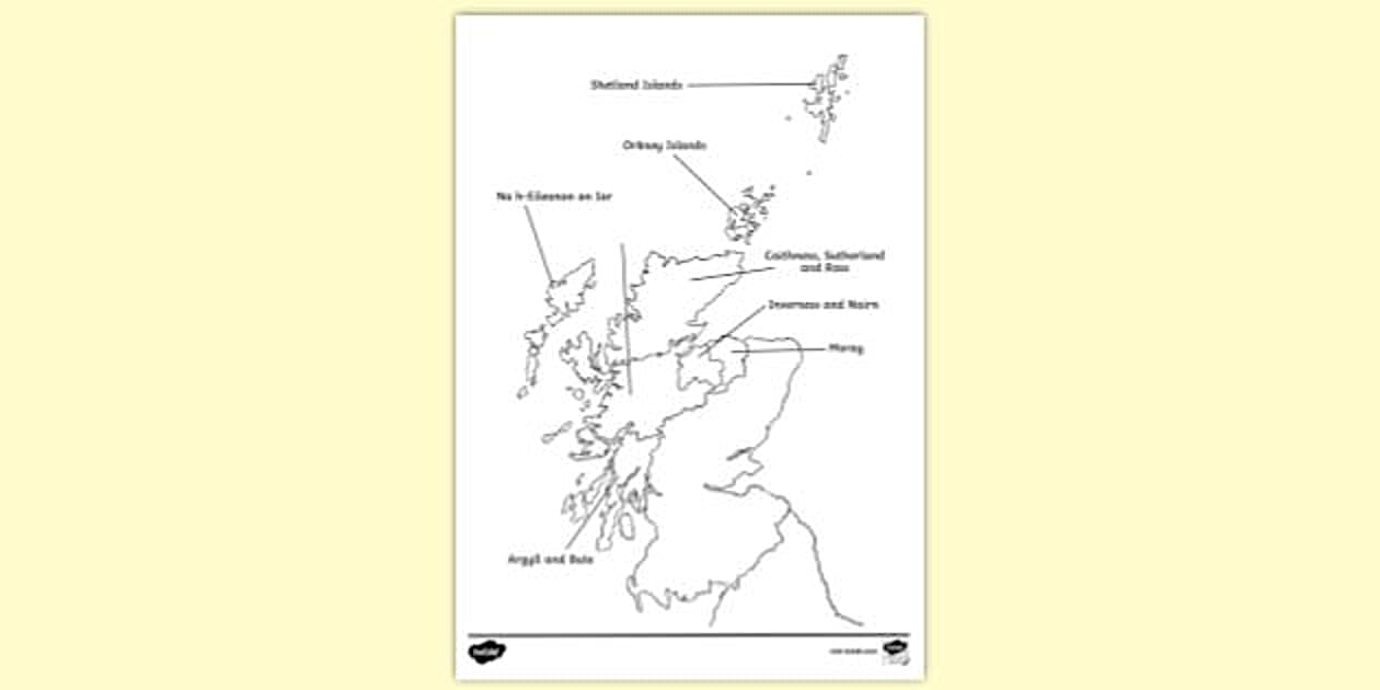 Highlands Colouring | Colouring Sheets (teacher made)