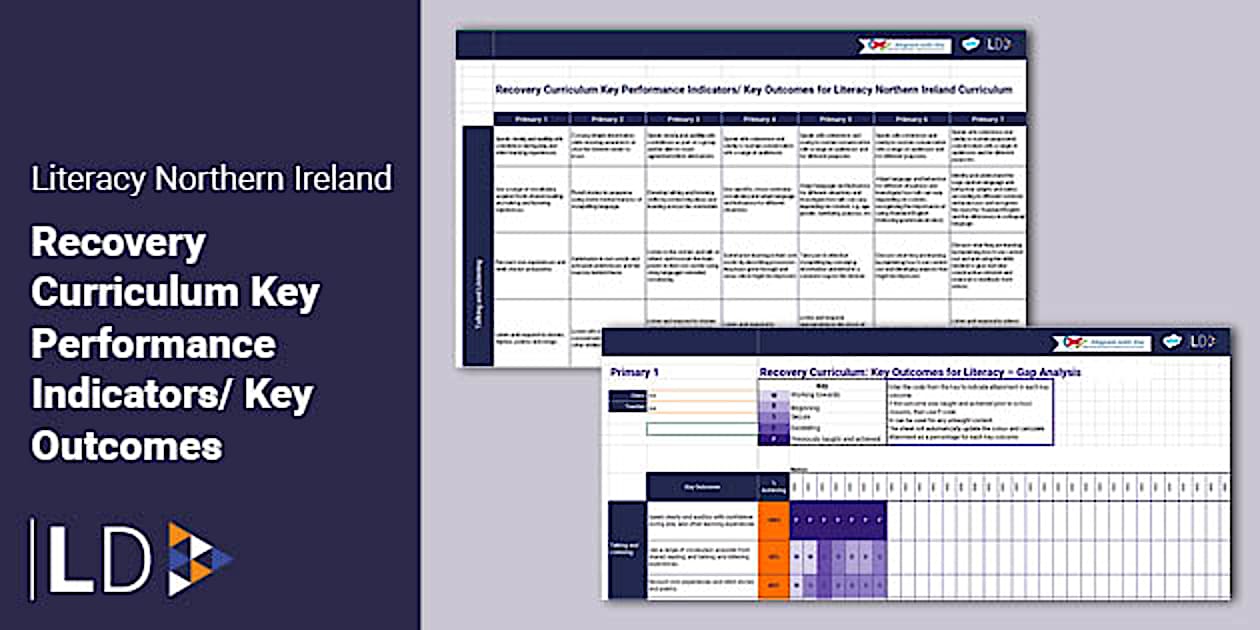 Recovery Curriculum for Literacy Northern Ireland Curriculum