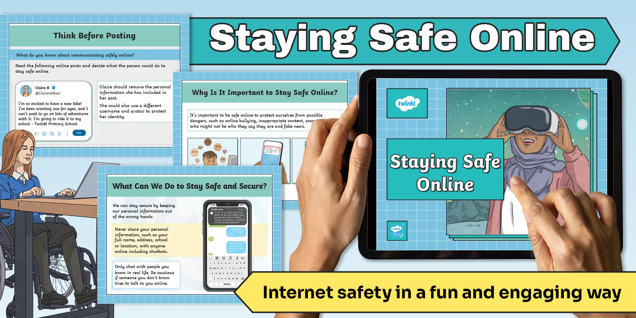 Internet Safety Lesson | Online Behaviours PowerPoint | KS2