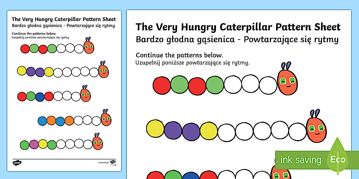 Pattern Colouring Worksheet / Worksheet to Support Teaching on The Very ...