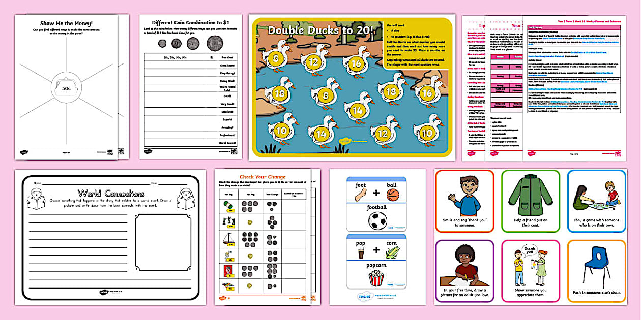 Year 2 Term 2 Week 10 Remote Home Learning Pack