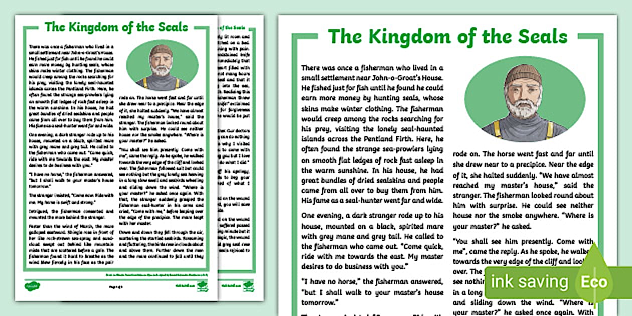 Scottish Myths and Legends: The Kingdom of the Seals Story