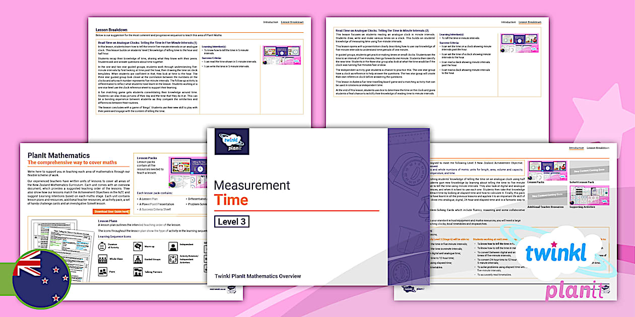 Level 3 Time Overview (Teacher-Made) - Twinkl