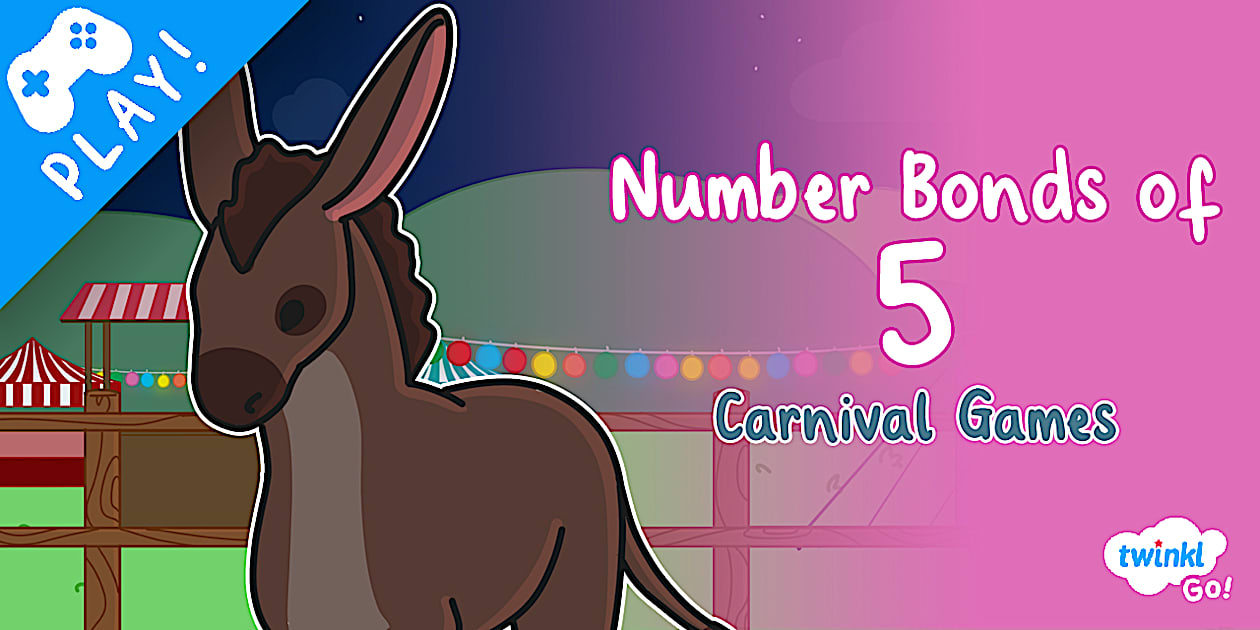 👉 Number Bonds to 5 Interactive Game - Twinkl Go!