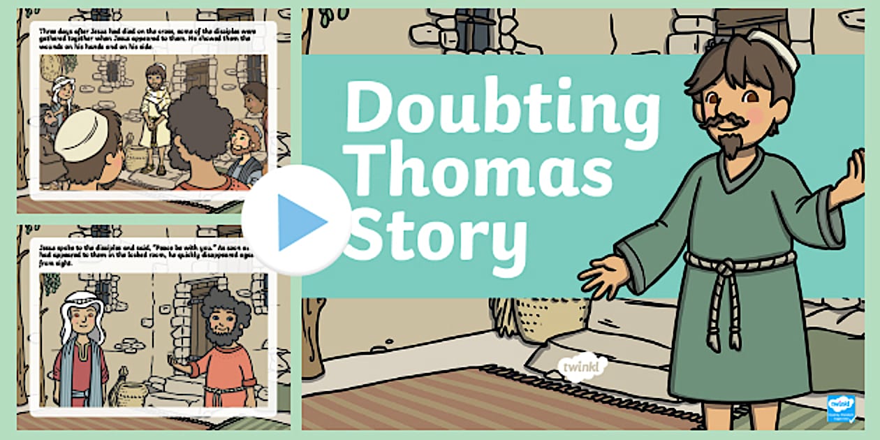 Doubting Thomas Story PowerPoint (teacher made) - Twinkl