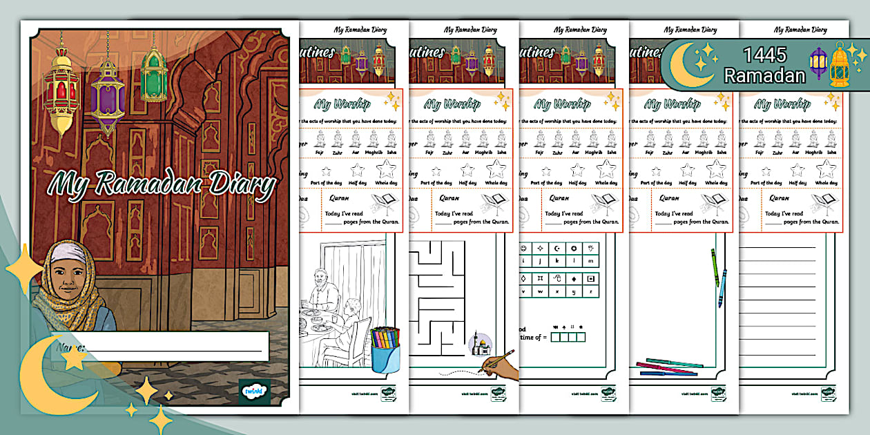 The holy month of Ramadan - My Ramadan Diary (teacher made)