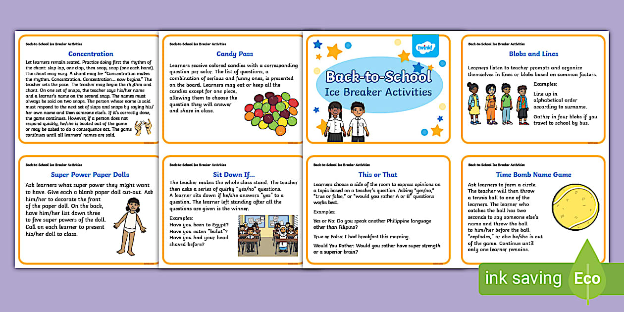 Back-to-School Activities | Grade 1 | Twinkl