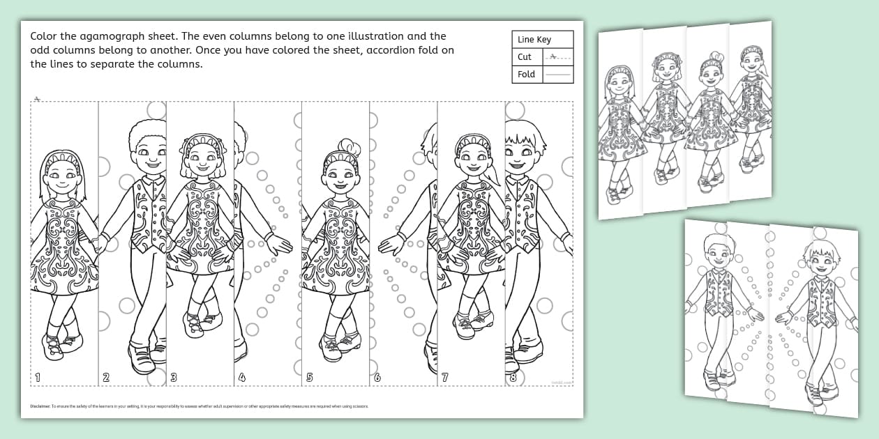 Irish Dancing Agamograph