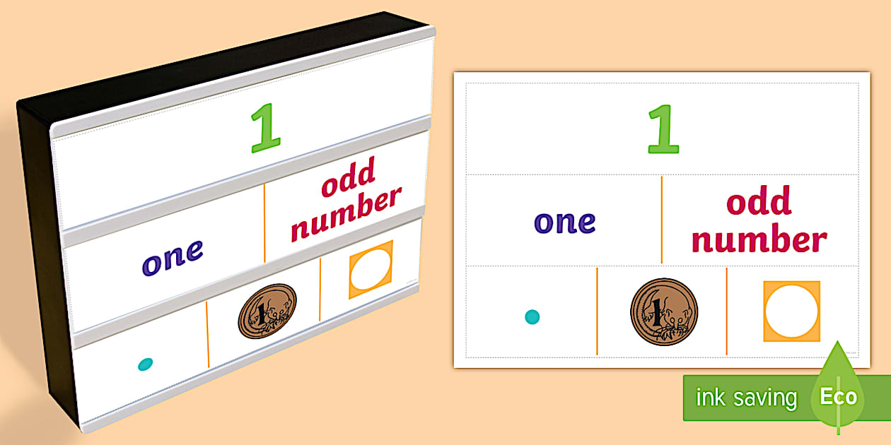 Number Recognition Light Box Inserts - Twinkl